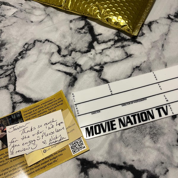 Personalized Clapper Board: Custom Film Slate, Director Gift - Etsy