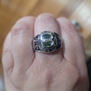 Customizable Class Ring for Women College and High School - Etsy