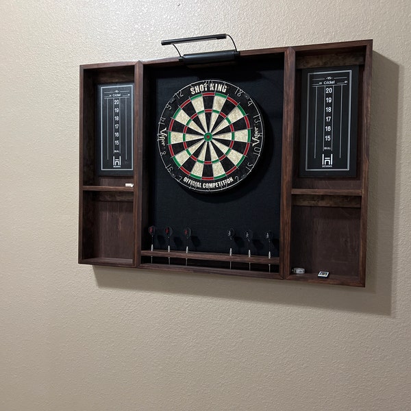 Chalkboard Scoreboard for the Game of Cricket, With Storage for 3 Darts ...