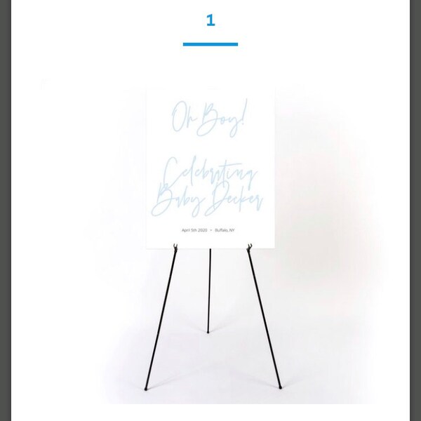 MARLO Bold Contemporary Wedding Sign Bundle Template, Modern Wedding ...