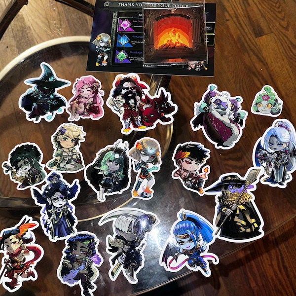 Hades Game Fandmade Sticker Pack (1&2) - Etsy
