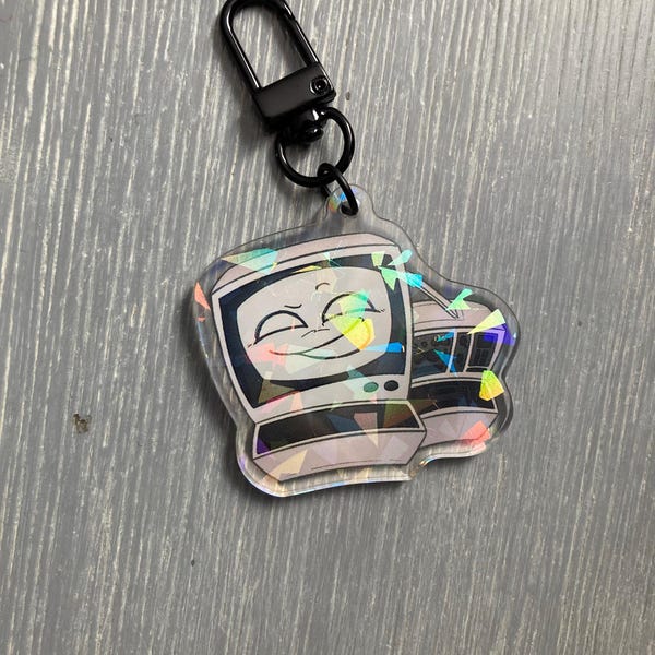 Roblox Pressure Holographic Acrylic Keychains - Sebastian Solace and ...