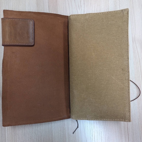 Leather Large Bible Cover Compatible With Hardcover NIV, ESV Study ...