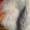 BABY BLUE Faux Fur by Trendy Luxe, 2 Pile Faux Fur, Plush & Soft Baby ...