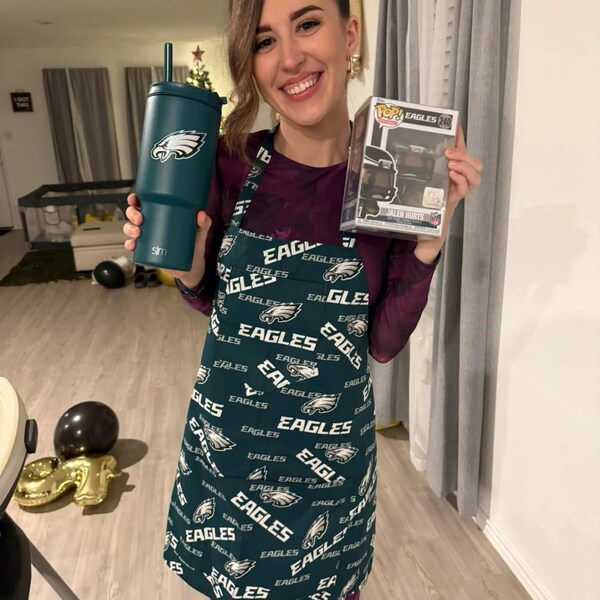 NFL Las Vegas Raiders Football Adult Sized Cotton Apron. (print May ...