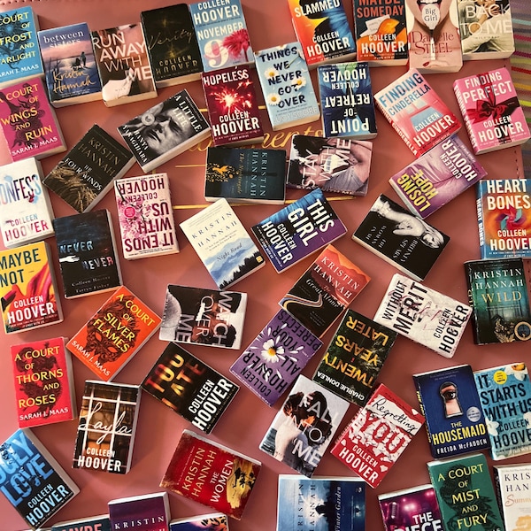 Custom Mini Books, Kindle Reads, Bookshelf Box, Mini Book Jar ...