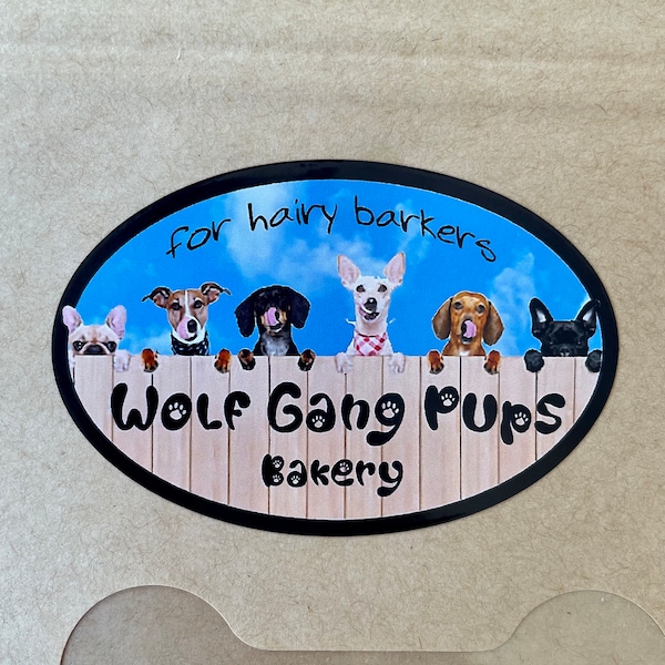 Custom Oval Stickers, Waterproof Labels, Logo Stickers - Etsy