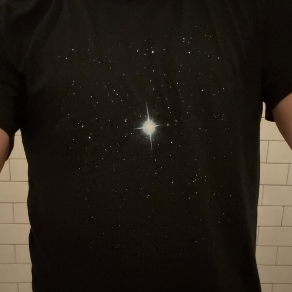 Vega Star Constellation T-shirt, Celestial Tee, Space Astronomy Shirt ...