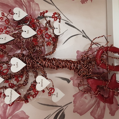 Tree of Life Family Tree Kit, Wooden Tree, Branch, Floral, Craft Shape ...