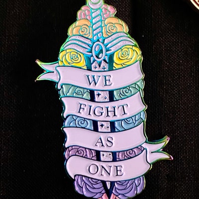 We Fight as One Enamel Pin - Etsy