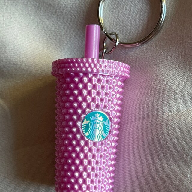 Starbucks Inspired Miniature Studded Tumbler Keychain - Etsy Starbucks Inspired Miniature Studded Tumbler Keychain - Etsy