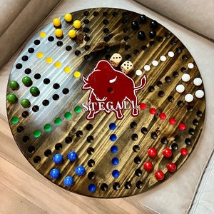 Family Game Night Wahoo Game Board 8 Player Wahoo Octagon - Etsy