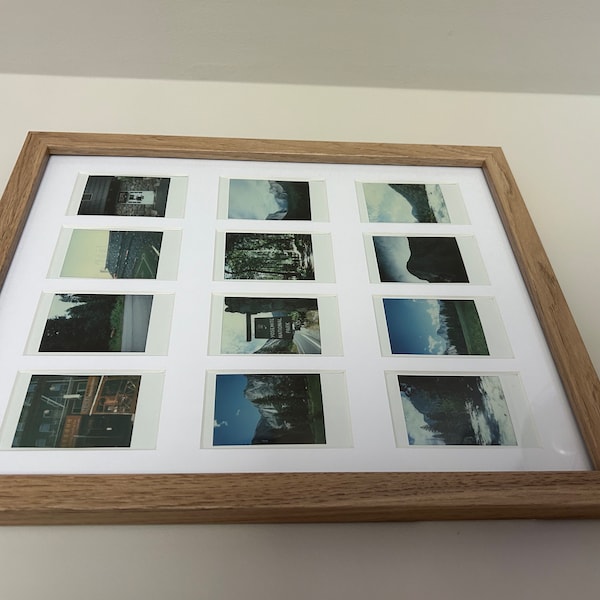Instax Mini Photo Mat for Any Frame | Instax Frame | Multi Photo Frame ...