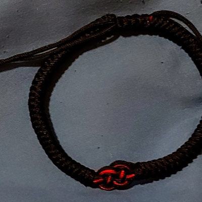 Handmade Buddhist Tibetan Braided With Charm Om Mani Padme Hum, Braided ...