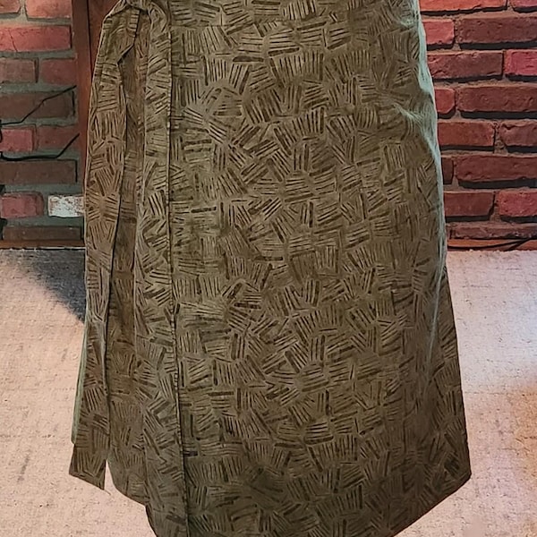 Wrap Skirt With Big Bow Sewing Pattern/ A-line Wrap Skirt PDF Pattern ...