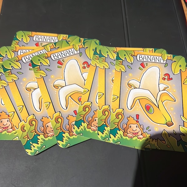 5 Banana Tokens for Magic the Gathering - Etsy