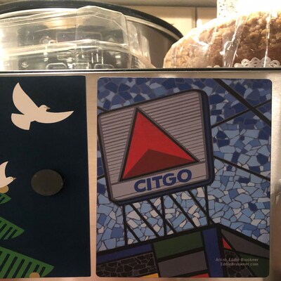 Pop Art Boston Citgo Sign Greeting Card Great for a - Etsy