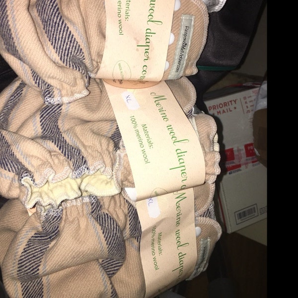 100% Soft Merino Two-layer Wool Inserts for Cloth Diapers / Cloth Nappy ...