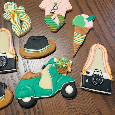 Riviera Cookie Decorating Workbook - Etsy