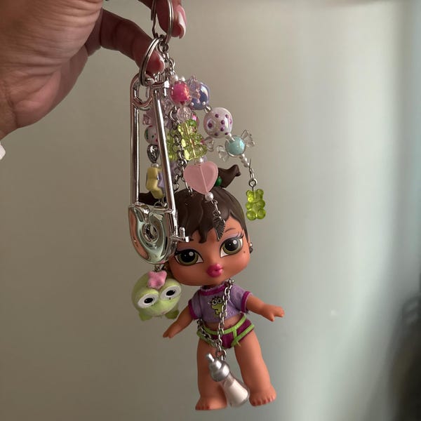 Customizable Bratz Babyz Cloe Keychain: Y2k Doll Charm - Etsy