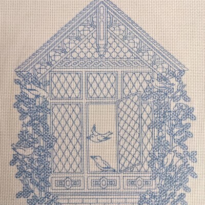 Blackwork Lace Roses Black Work Pattern Needlepoint - Etsy