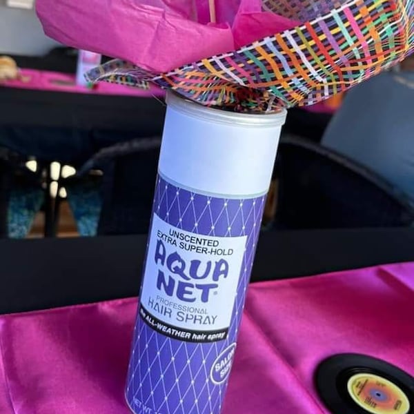 Aqua Net 80s PRINGLES Can Labels -- DIGITAL Printable Party Decor - Etsy