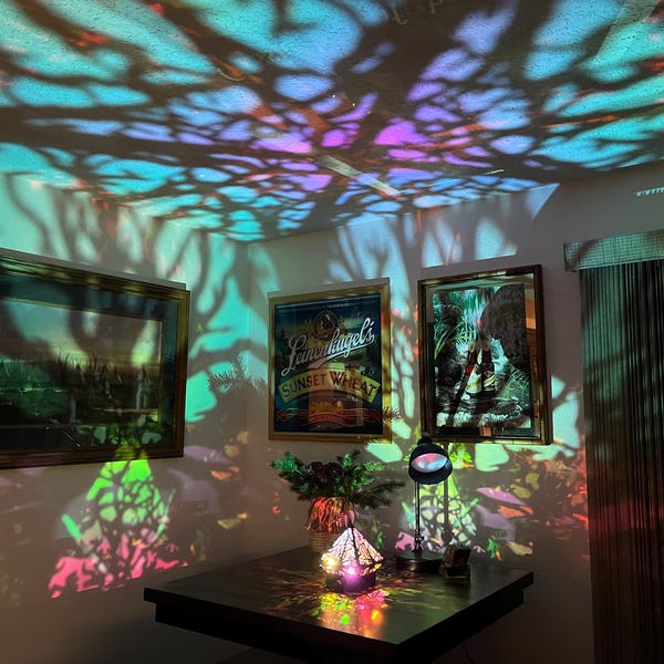 Haunted Forest Mood Light: A Table Lamp for Decorating Your Living Room ...