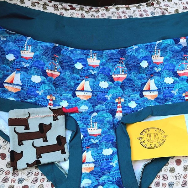 Sporty Bikini Shorts, Swim Shortie, Cheeky Bikini, Low-rise, Reversible ...