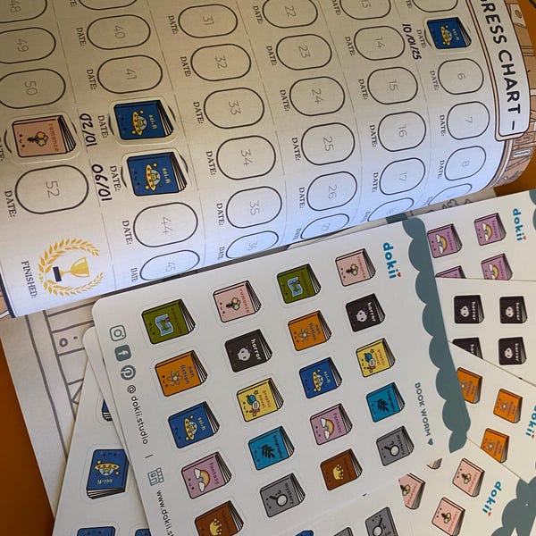 2025 Year of Snake Sticker Sheet | Cute Lunar New Year Planner Sticker ...