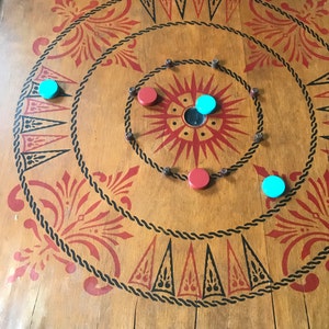 Tabletop Disc Dexterity Game Travel Multi-color Discs - Etsy