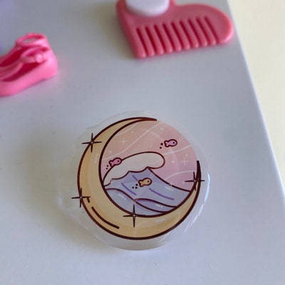 Moonlight Glitter Sticker Sheet Glitter Sticker Sheet - Etsy