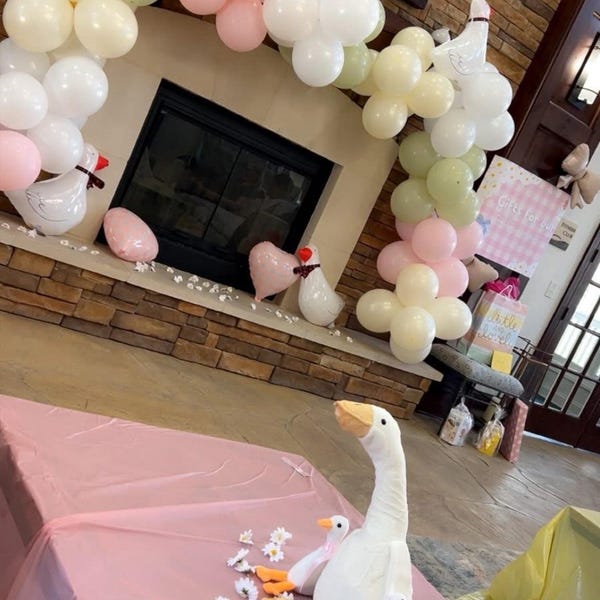 One Silly Goose Balloon Garland Balloon Arch Girls Silly Goose Birthday ...