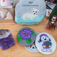 Bluey Characters Painted Rocks Heeler Family Rocks - SEALED 10 Dollars ...