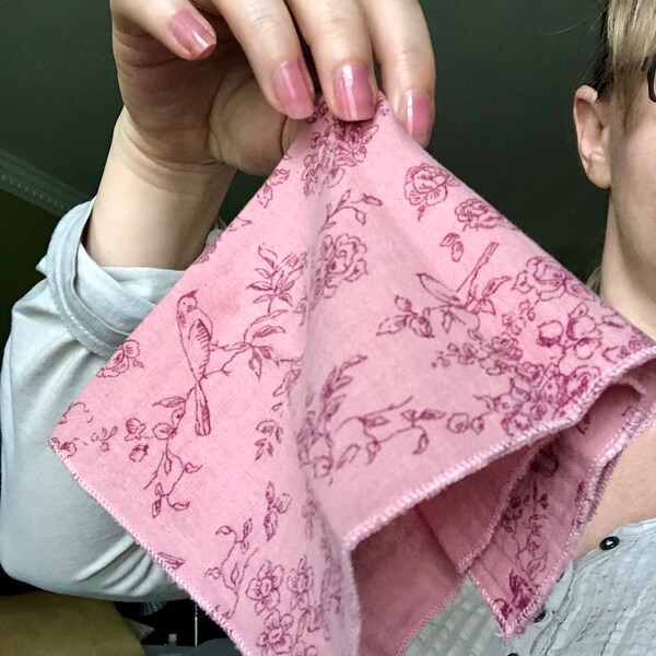 Tissue Handkerchiefs for Men, Costume Accessory, Bird Handkerchiefs ...