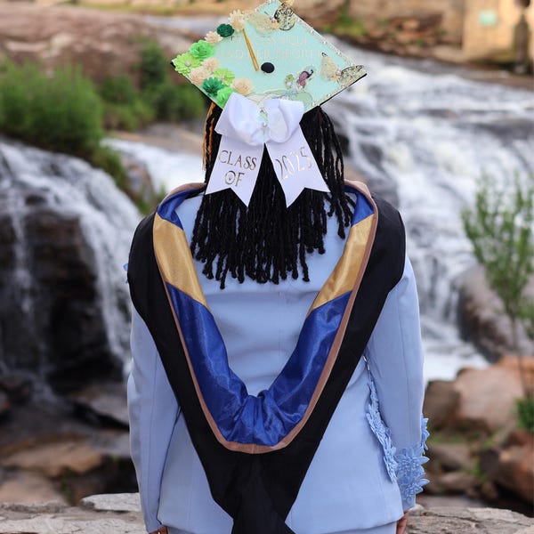 Strawberry Graduation Cap Topper Grad 2025 - Etsy