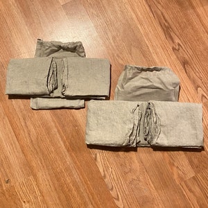 Linen Laundry Bag, Hanging Laundry Bag, Color-coded Linen Laundry Bag ...