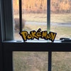 Pokemon Video Game Logo Sign man Cave, Game Room, Shelf, Wall, Decor ...