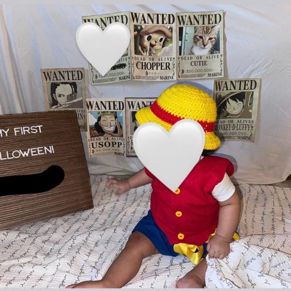 Handmade Monkey D. Luffy Vest Ready to Ship! - Etsy