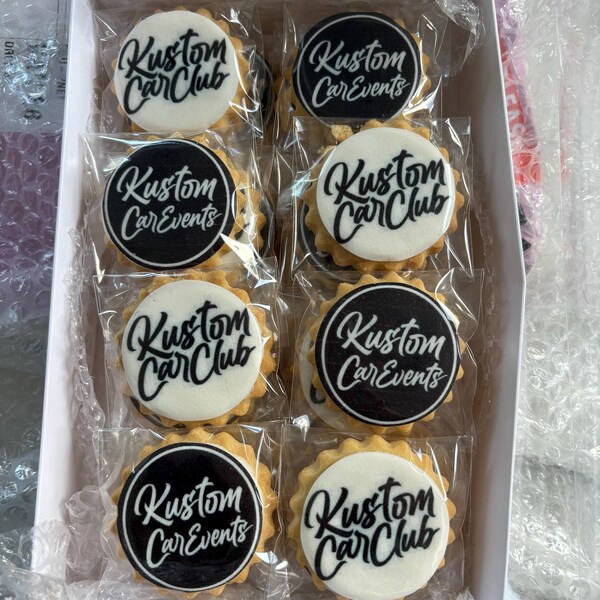 Business Logo Cookies - PR Corporate Event and Meeting Gifts ...
