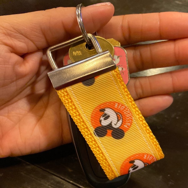 Disney Passholder, Yellow Inspired Key Chain, Key Fob or Wristlet, or ...