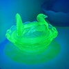 Uranium Glass Strain Insulator Circuit Fuse emerald - Etsy