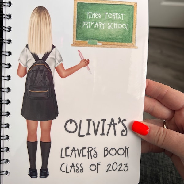 School Leavers Book, Personalised Leavers Book 2026, Year 6 Leavers ...