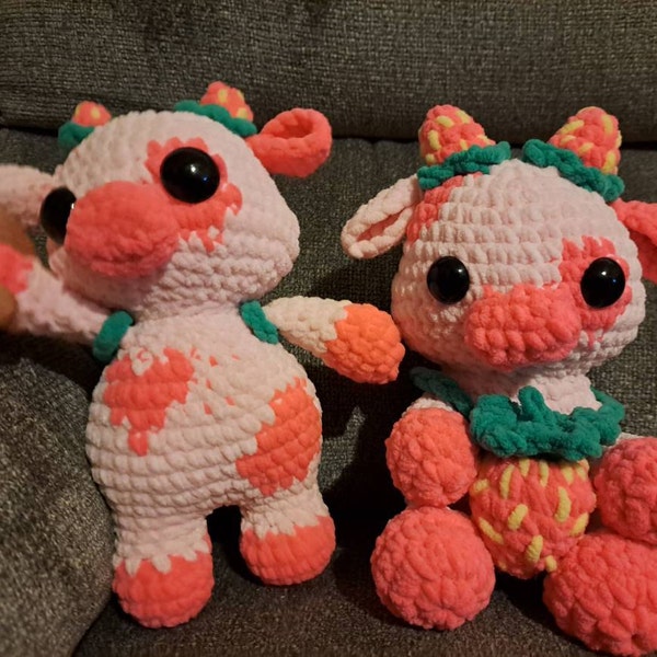 Crochet Chubby and Baby Dragon Plushie Pattern Amigurumi Bundle 2in1 ...