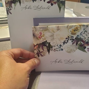 Personalized Stationery Set SINGLE SUCCULENT WATERCOLOR Pretty Floral ...