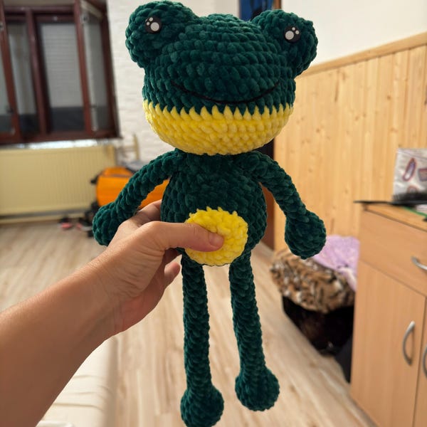 CROCHET PATTERN FROG With Duck Floatie - Amigurumi Toy Plush Pattern ...