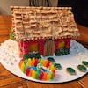 Two-story Gingerbread House Template - Etsy