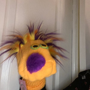 Classic, Sock Puppet sammy With Tri Color Hair, Heirloom Quality ...