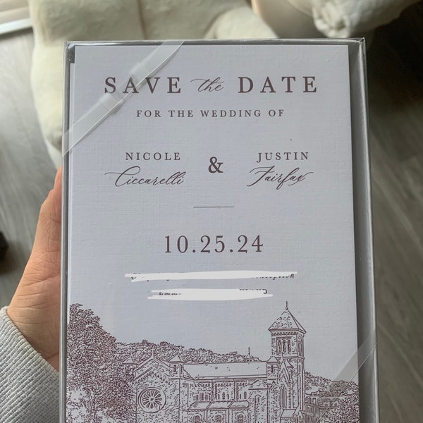 Printed Wedding Program, Folded Wedding Program, Modern Program ...
