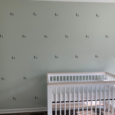 All the Small Trees // Tree Wall Decal / Forest Nursery Decor ...