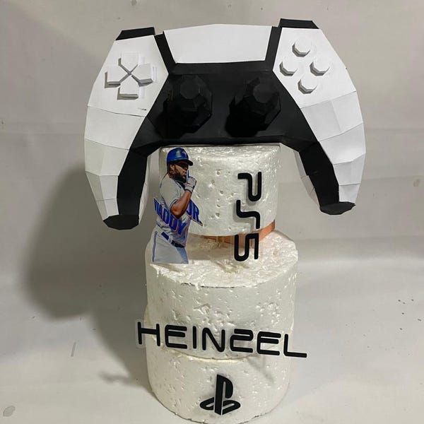 DIY Game Controller Bundle Papercraft: Low Poly Paper Model (PDF ...